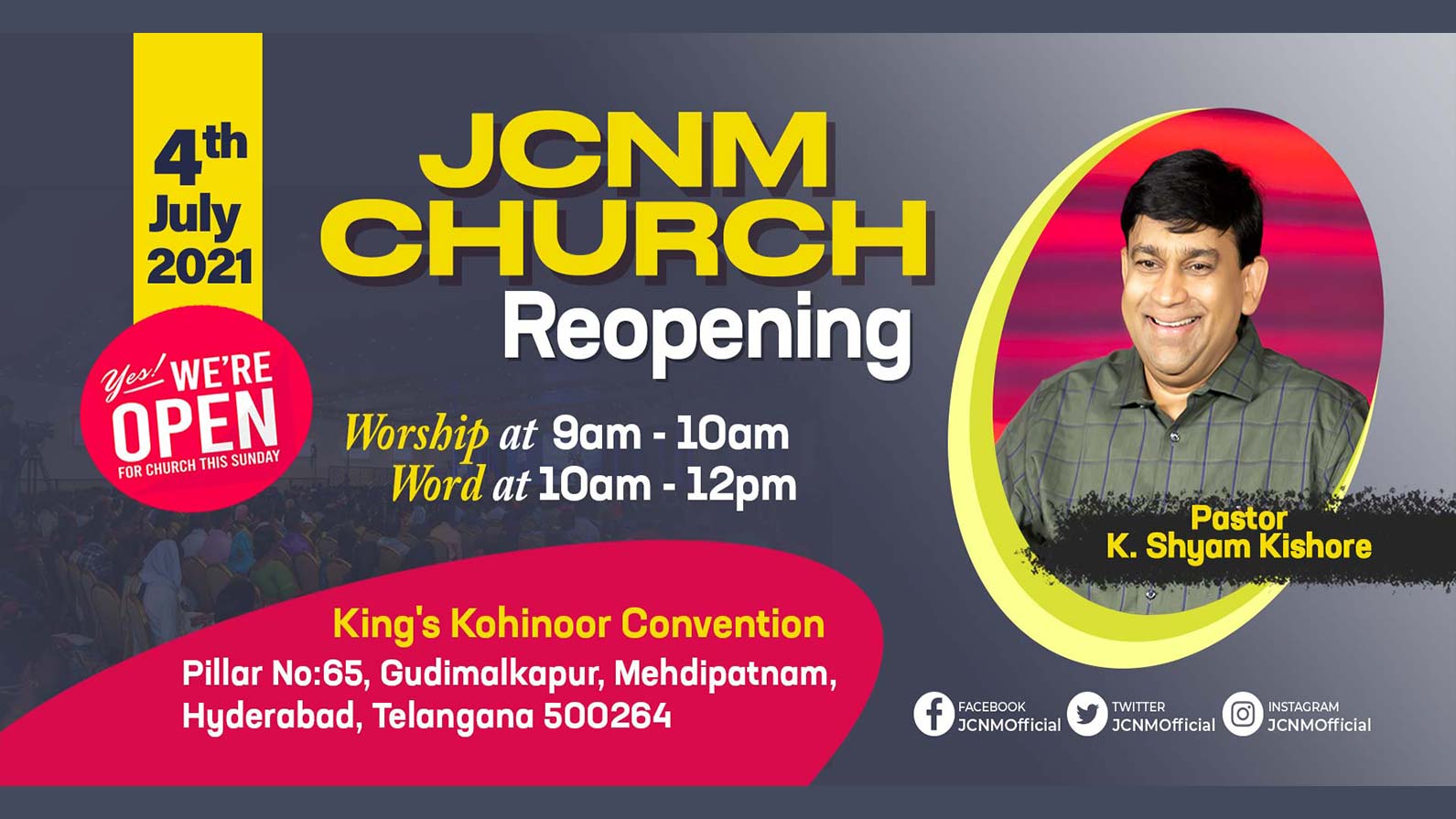 Jesus Christ of Nazareth Ministries – JCNM.ORG