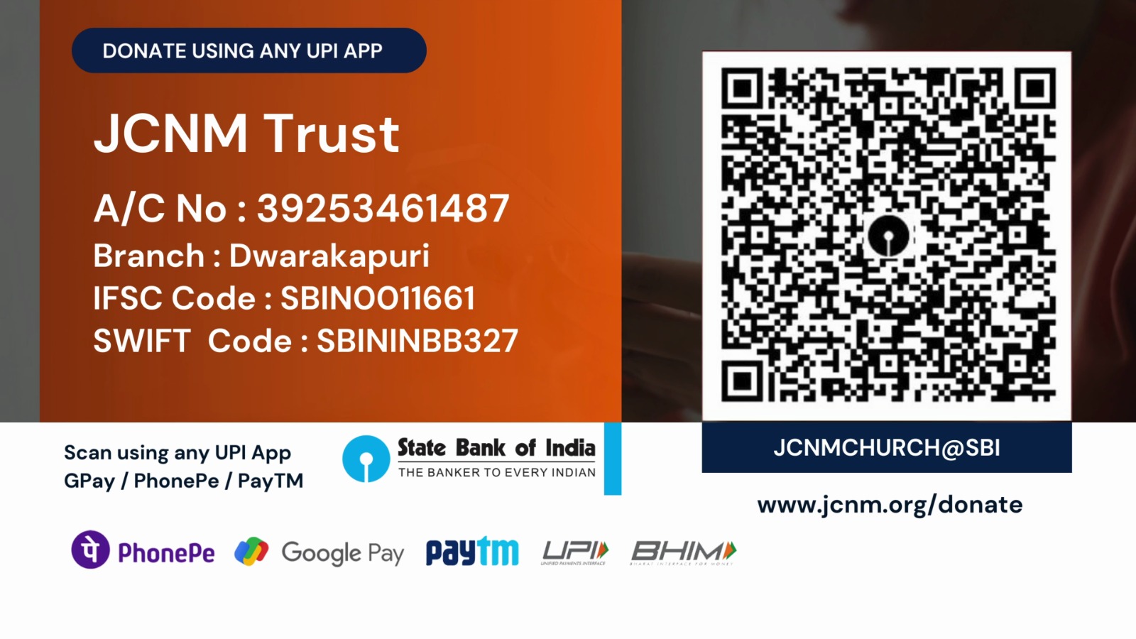 Donate – Jesus Christ of Nazareth Ministries